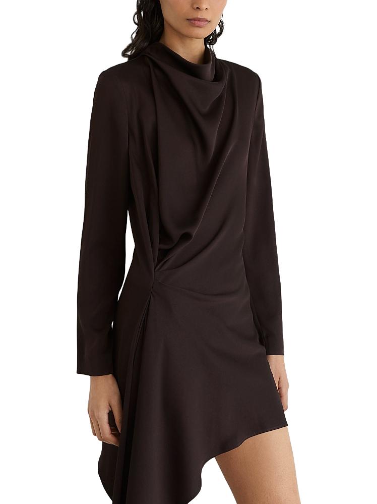 REISS Reiss Bethany Draped Asymmetrical Dress